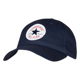 Baseball Cap Converse "CAN CHUCK PATCH CURVE BRIM HAT f&uuml;r kids 8-15 Jahre", Jungen, schwarz (obsidian), Stoff, Baumwolle, bestickt, unifarben, Basic, Caps, f&uuml;r Kinder