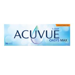 ACUVUE Oasys Max 1-Day for Astigmatism (30er Packung) | Tageslinsen | Torische Linsen | Kontaktlinsen