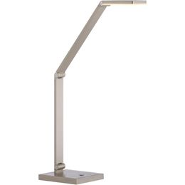 Paul Neuhaus LED Tischleuchte "SAMSKY", silberfarben, 1, H: 30cm, 1 Stk., Leuchten, Touchdimmer, CCT 2700-5000K, Memoryfunktion, H&ouml;henverstellbar, LED Tischleuchte