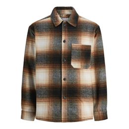 Jack & Jones Jack & Jones Button Up Shirt 'JJZAC' male Brown size L