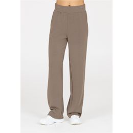 ENDURANCE ATHLECIA Sporthose ATHLECIA "Jacey", Herren, Gr. 34, EURO-Gr&ouml;&szlig;en, braun, 51% Polyester, 44% Modal, 5% Elasthan, unifarben, lang, Hosen Sporthose, mit komfortabler Passform