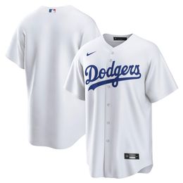 Nike Damen Footballtrikot "Nike Trikot Los Angeles Dodgers Official Replica Home"wei&szlig;, Gr. M, 100% Polyester, Trikots