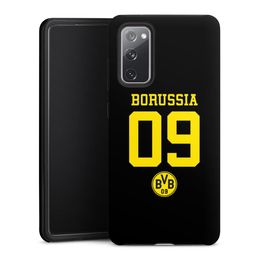 DeinDesign Galaxy S20 FE Handy Panzer Handyh&uuml;lle robuste Outdoor H&uuml;lle Schutzh&uuml;lle matt Jersey Borussia Dortmund Bvb Tough Case