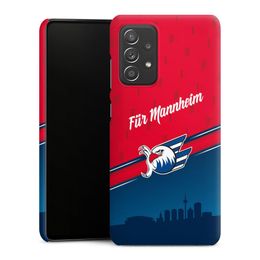 DeinDesign Galaxy A52s 5G Handy Premium Case Smartphone Handyh&uuml;lle Schutzh&uuml;lle matt Sports Logo Adler Mannheim Premium Case