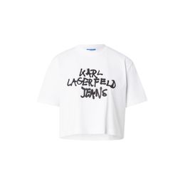 KARL LAGERFELD JEANS Shirt female White size L