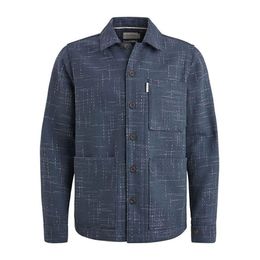 Cast Iron Hemd - Regular fit - in Dunkelblau - 56% | Gr&ouml;&szlig;e XL | Herren-plussize