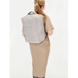 Beagles Rucksack "Chiba" in Grau - (B)30 x (H)42 x (T)20 cm - 61% | Damen-taschen