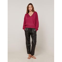 Rodier Pullover in Bordeaux - 62% | Gr&ouml;&szlig;e XL | Damen-pullover-cardigans
