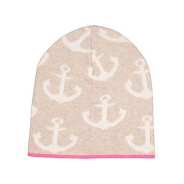 Zwillingsherz Beanie "Anker" in Beige - 32% | Kindermuetzen