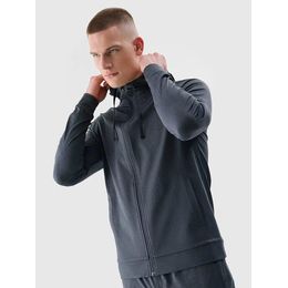 4F Sweatjacke in Dunkelblau - 67% | Gr&ouml;&szlig;e S | Herren-sweatshirts-jacken