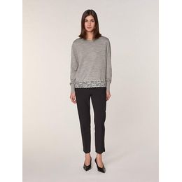 Rodier Wollpullover in Grau - 61% | Gr&ouml;&szlig;e S | Damen-pullover-cardigans