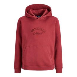 Jack & Jones JACK & JONES Junior Hoodie ''Bleecker'' in Rot - 51% | Gr&ouml;&szlig;e 176 | Kinder-sweatshirts-jacken