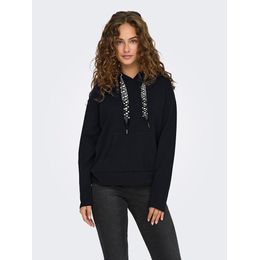 Only Hoodie in Schwarz - 62% | Gr&ouml;&szlig;e S | Damen-sweatshirts-jacken
