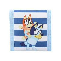 Bluey Geldb&ouml;rse "Bluey Jump Into Fun" in Blau - (L)10 x (B)10 cm - 42% | Kinder-rucksaecke-taschen