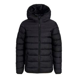 Jack & Jones JACK & JONES Junior Steppjacke "Wilson" in Schwarz - 48% | Gr&ouml;&szlig;e 140 | Kinderjacken