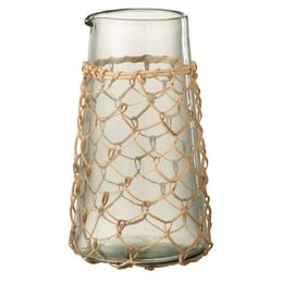 J Line Karaffe in Transparent/ Beige - (H)20 cm - 37% | Gedeckter-tisch