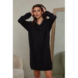 Jos&eacute;fine Strickkleid "Ibrany" in Hellbraun - 73% | Gr&ouml;&szlig;e L | Damen-kleider