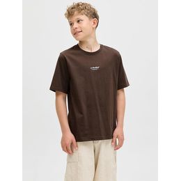 Jack & Jones JACK & JONES Junior Shirt "Soho" in Braun - 43% | Gr&ouml;&szlig;e 152 | Kinder-oberteile