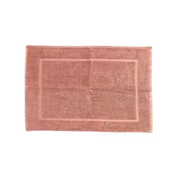 Soft by Perle de Coton Badematte in Rosa - (L)50 x (B)80 cm - 77% | Gr&ouml;&szlig;e 50x80 cm | Heimtextilien-badematten