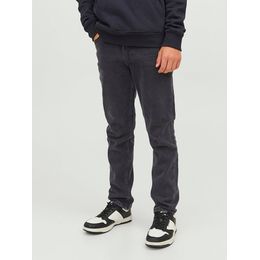 Jack & Jones JACK & JONES Junior Jeans "Clark" - Regular fit - in Schwarz/ Anthrazit - 40% | Gr&ouml;&szlig;e 146 | Kinderjeans