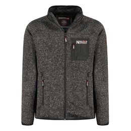 Geographical Norway Fleecejacke "Title" in Anthrazit - 68% | Gr&ouml;&szlig;e XL | Herren-pullover-sport