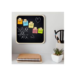 hippodino Magnettafel mit Zubeh&ouml;r in Schwarz - (L)30 x (B)30 x (T)1 cm - 59% | Wanddekoration