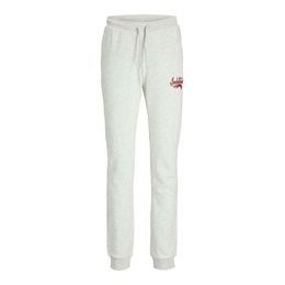 Jack & Jones JACK & JONES Junior Sweathose in Wei&szlig; - 54% | Gr&ouml;&szlig;e 140 | Kinderhosen