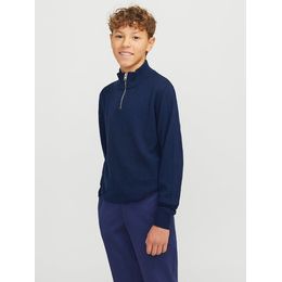 Jack & Jones JACK & JONES Junior Pullover ''Emil'' in Dunkelblau - 45% | Gr&ouml;&szlig;e 140 | Kinder-pullover