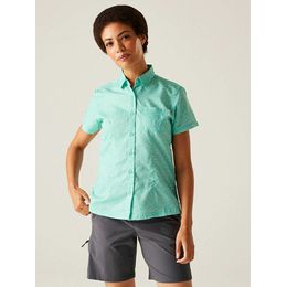 Regatta Funktionshemd "Mindano VIII" in T&uuml;rkis - 62% | Gr&ouml;&szlig;e 36 | Damen-outdoor-tops-shirts