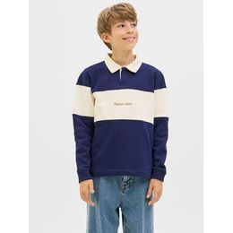 Jack & Jones JACK & JONES Junior Poloshirt "Bro" in Dunkelblau/ Creme - 47% | Gr&ouml;&szlig;e 164 | Kinder-oberteile