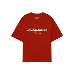Jack & Jones JACK & JONES Junior Shirt in Rot - 40% | Gr&ouml;&szlig;e 152 | Kinder-oberteile
