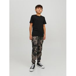 Jack & Jones JACK & JONES Junior Shirt in Schwarz - 34% | Gr&ouml;&szlig;e 152 | Kinder-oberteile