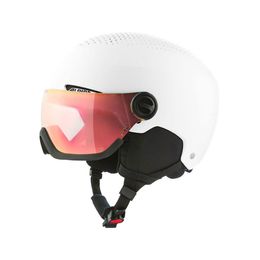 Alpina Ski-/ Snowboardhelm "Arber Visor V" in Wei&szlig; - 39% | Gr&ouml;&szlig;e 54-58 cm | Damen-outdoor-ausruestung