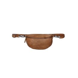 HIDE & STITCHES Leder-G&uuml;rteltasche in Cognac - (B)22,5 x (H)14 x (T)5,5 cm - 56% | Damen-koffer-reisegepaeck