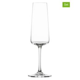 Schott Zwiesel 4er-Set: Champagnergl&auml;ser "Miovino" - 260 ml - 22% | Gedeckter-tisch