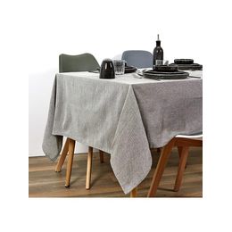 THE HOME DECO FACTORY Tischdecke in Khaki - (L)250 x (B)140 cm - 39% |