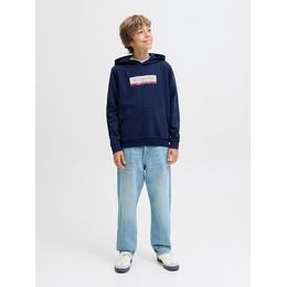 Jack & Jones JACK & JONES Junior Hoodie ''Inwood'' in Dunkelblau - 42% | Gr&ouml;&szlig;e 140 | Kinder-sweatshirts-jacken