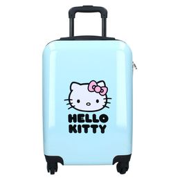 Hello Kitty Hardcase-Trolley "Hello Kitty Voyage Vibes" in Hellblau/ Rosa - (L)33 x (H)46 x (T)21 cm - 59% | Kinder-rucksaecke-taschen