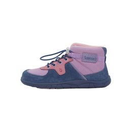 lamino Leder-Barfu&szlig;schuhe in Lila/ Dunkelblau - 65% | Gr&ouml;&szlig;e 26 | Kindersneakers