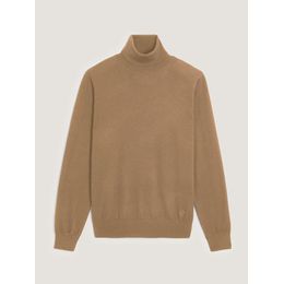 Rodier Wollpullover in Hellbraun - 61% | Gr&ouml;&szlig;e M | Herren-plussize