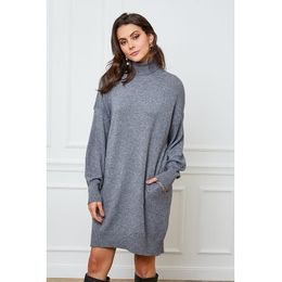 Jos&eacute;fine Strickkleid "Halof" in Grau - 71% | Gr&ouml;&szlig;e M | Damen-kleider