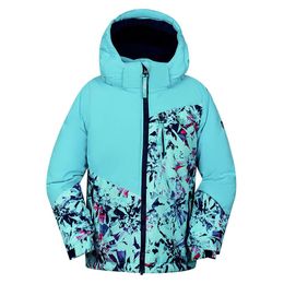 Peek U Ski-/ Snowboardjacke "Lotus" in T&uuml;rkis - 78% | Gr&ouml;&szlig;e 92 | Kinder-outdoor-jacken