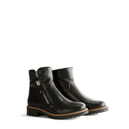 TRAVELIN' Leder-Boots "Vartae" in Schwarz - 78% | Gr&ouml;&szlig;e 38 | Damen-stiefel