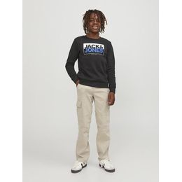Jack & Jones JACK & JONES Junior Cargohose "Kane" in Beige - 50% | Gr&ouml;&szlig;e 158 | Kinderhosen