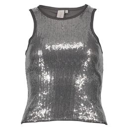 Only Top in Silber - 60% | Gr&ouml;&szlig;e M | Damen-tops