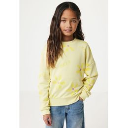 Mexx Sweatshirt in Gelb - 55% | Gr&ouml;&szlig;e 134/140 | Kinder-sweatshirts-jacken