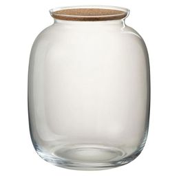 J Line Vorratsglas in Transparent/ Braun - (H)31 x &Oslash; 24 cm - 52% | Aufbewahren-servieren