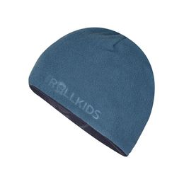 Trollkids Wende-Beanie "Finnmark" in Dunkelblau/ Blau - 47% | Gr&ouml;&szlig;e 48-52 cm | Baby-muetzen