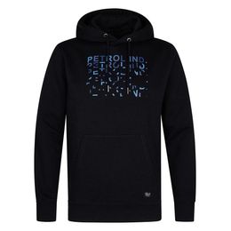 PETROL INDUSTRIES Hoodie in Schwarz - 48% | Gr&ouml;&szlig;e L | Herren-sweatshirts-jacken