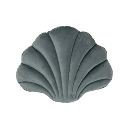 MAGMA Heimtex Kissen "Shell" in Salbei - (L)35 x (B)45 cm - 10% | Dekokissen